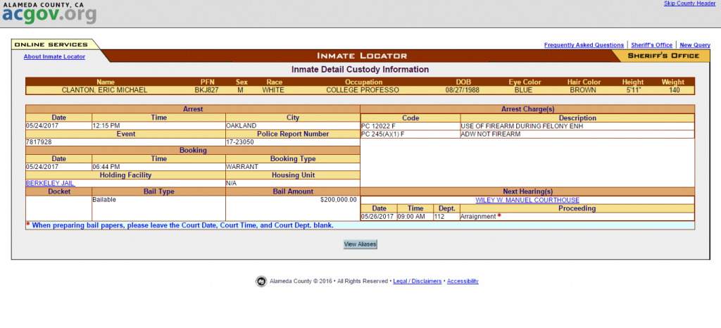 ‘Bike Lock’ Professor Arrested With Bail Set At $200K – Conservative ...
